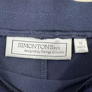 George Simonton | Skirts | Simonton Says Knee Length Skirt Women 3x ...